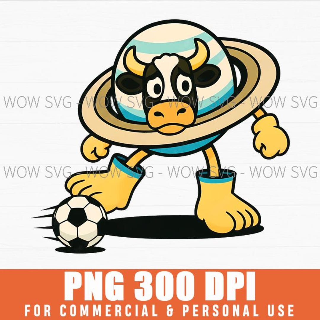 La Vacca Saturno Italian Brainrot Slang Gen Alpha Soccer Png - Etsy