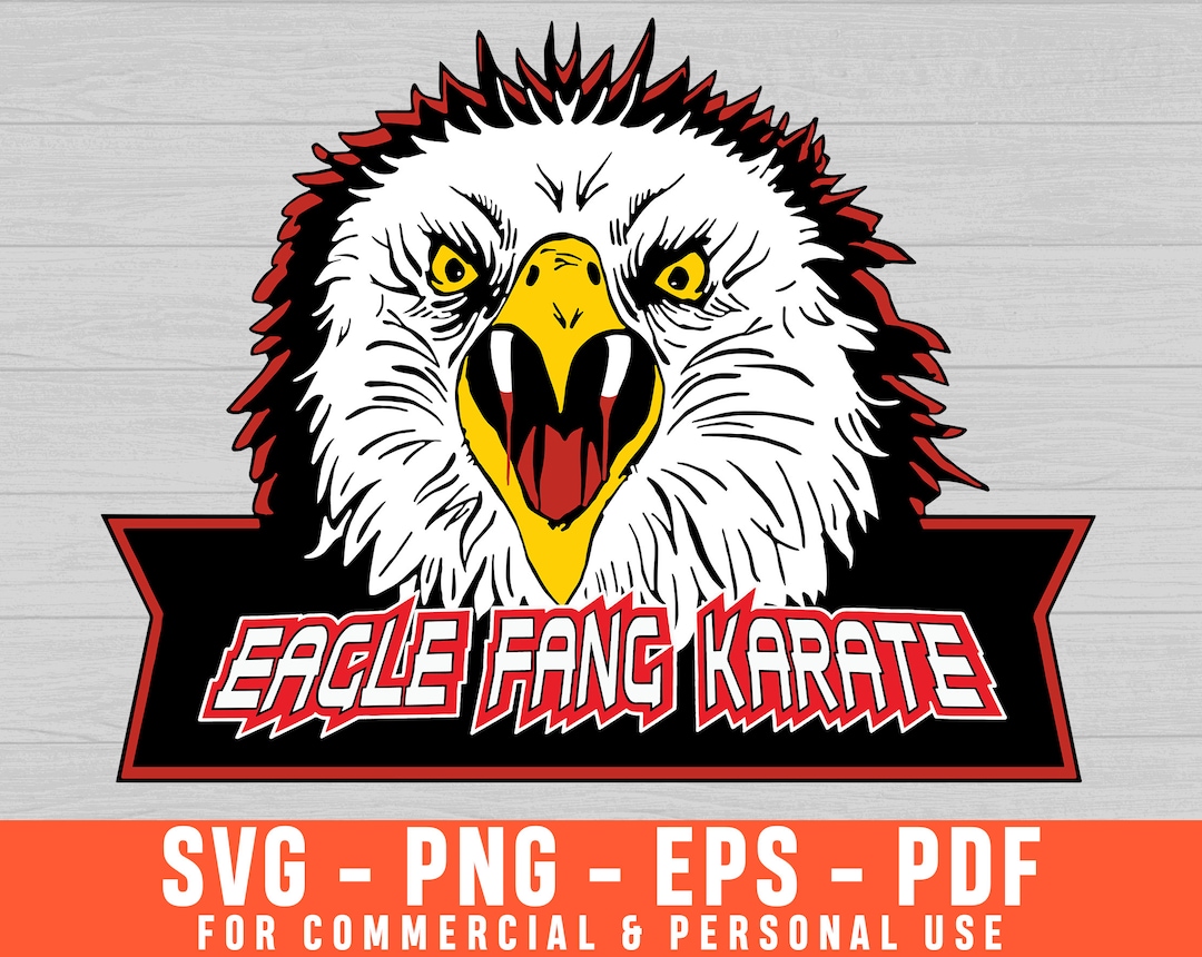 Eagle Fang Karate Svg, Cobra Kai Svg, Karate Svg, Eagle Svg, Fang Karate Svg, Eagle Fang Karate ...