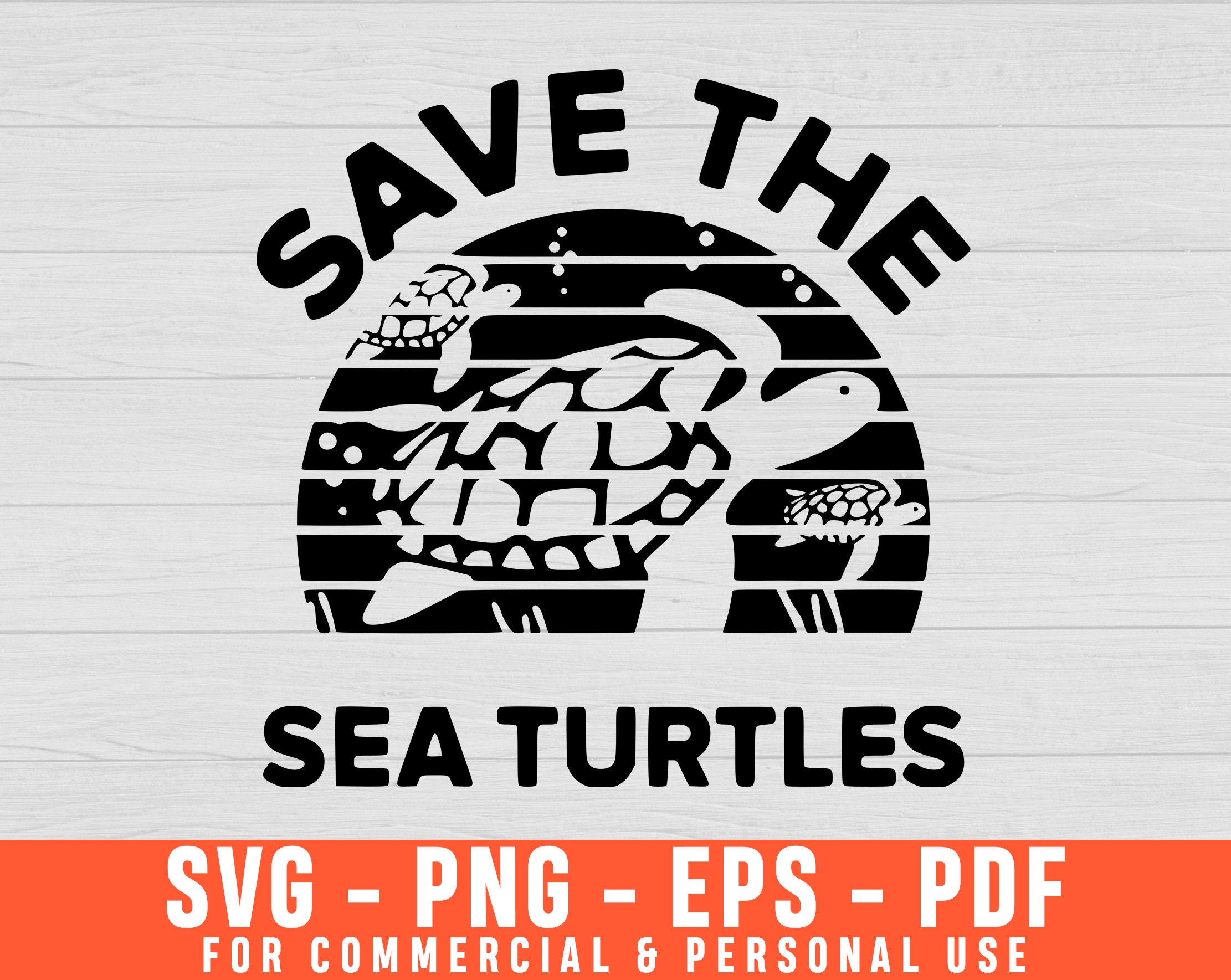 Save The Sea Turtles Sea Turtles Svg Beach Svg Beach Signs | Etsy
