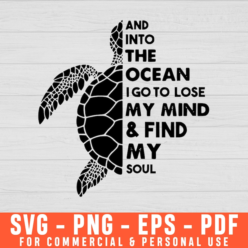 Sea Turtle Svg - Etsy