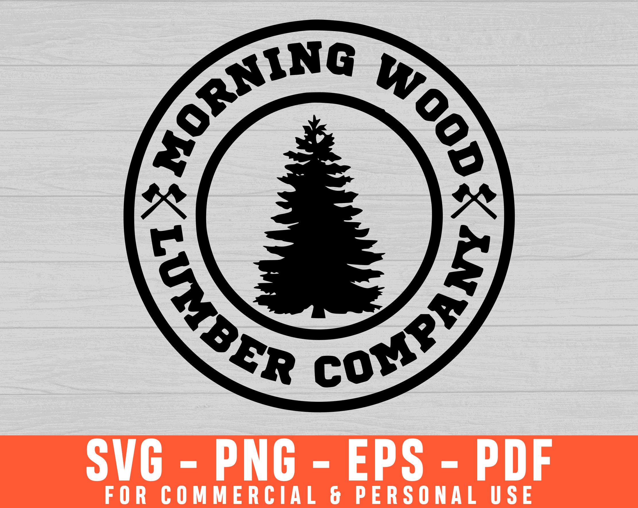 Morning Wood Svg Lumber Company Svg Camping Svg Tree Svg | Etsy