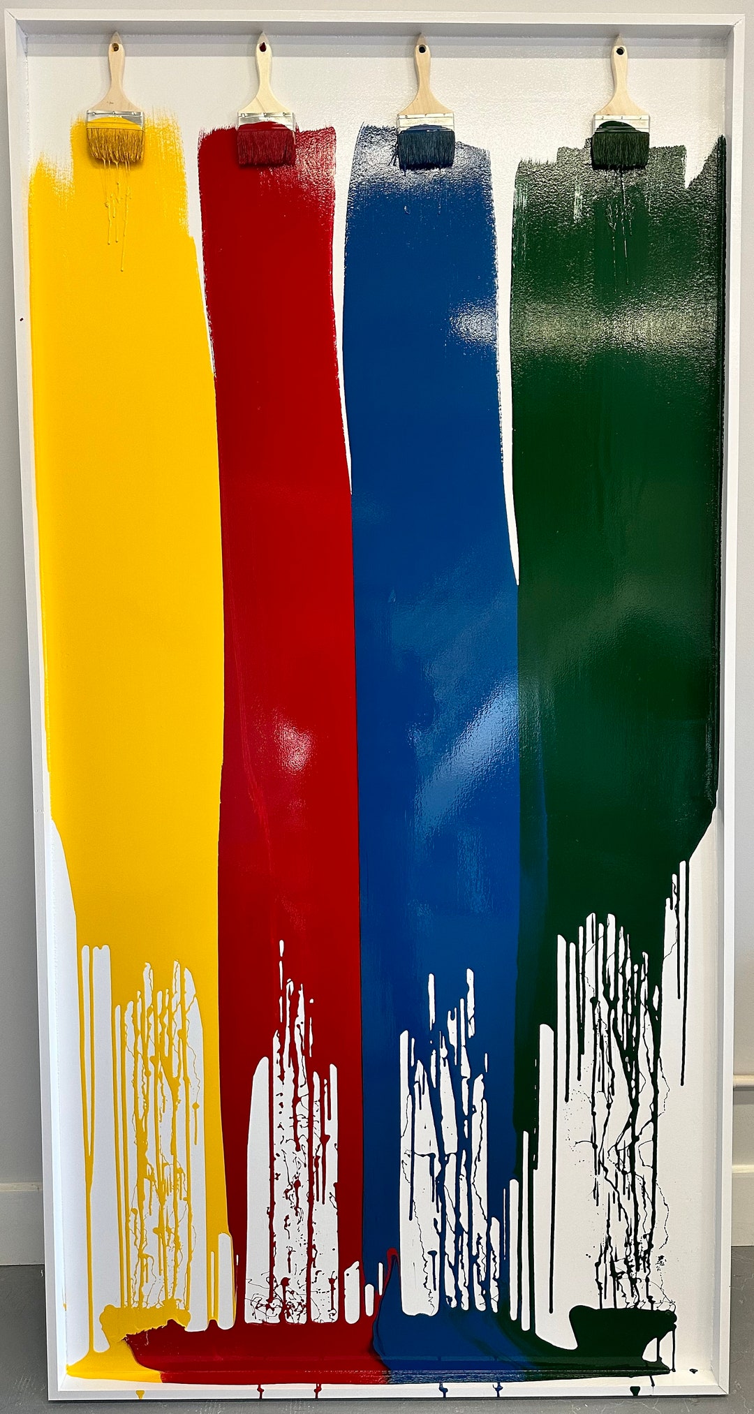 Large Format Colorful Abstract Wall Art - Etsy