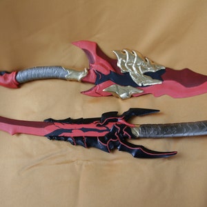 Kamish's Wrath Daggers - 3D Models and Lineart DIGITAL FILE - Etsy