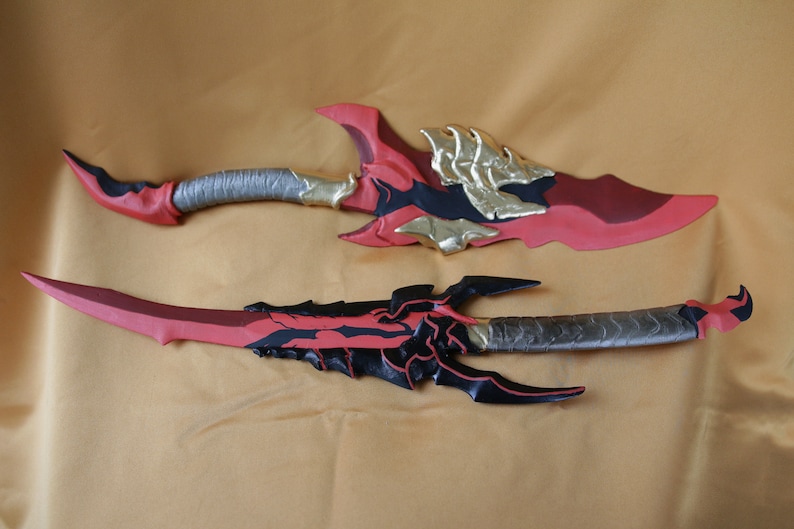 Solo Leveling Kamish's Wrath Daggers | Etsy UK