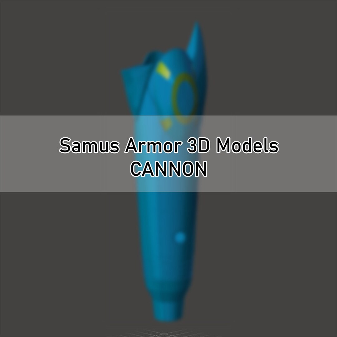Adjustable Samus Armor 3D Model for Cosplay - Cannon - Etsy