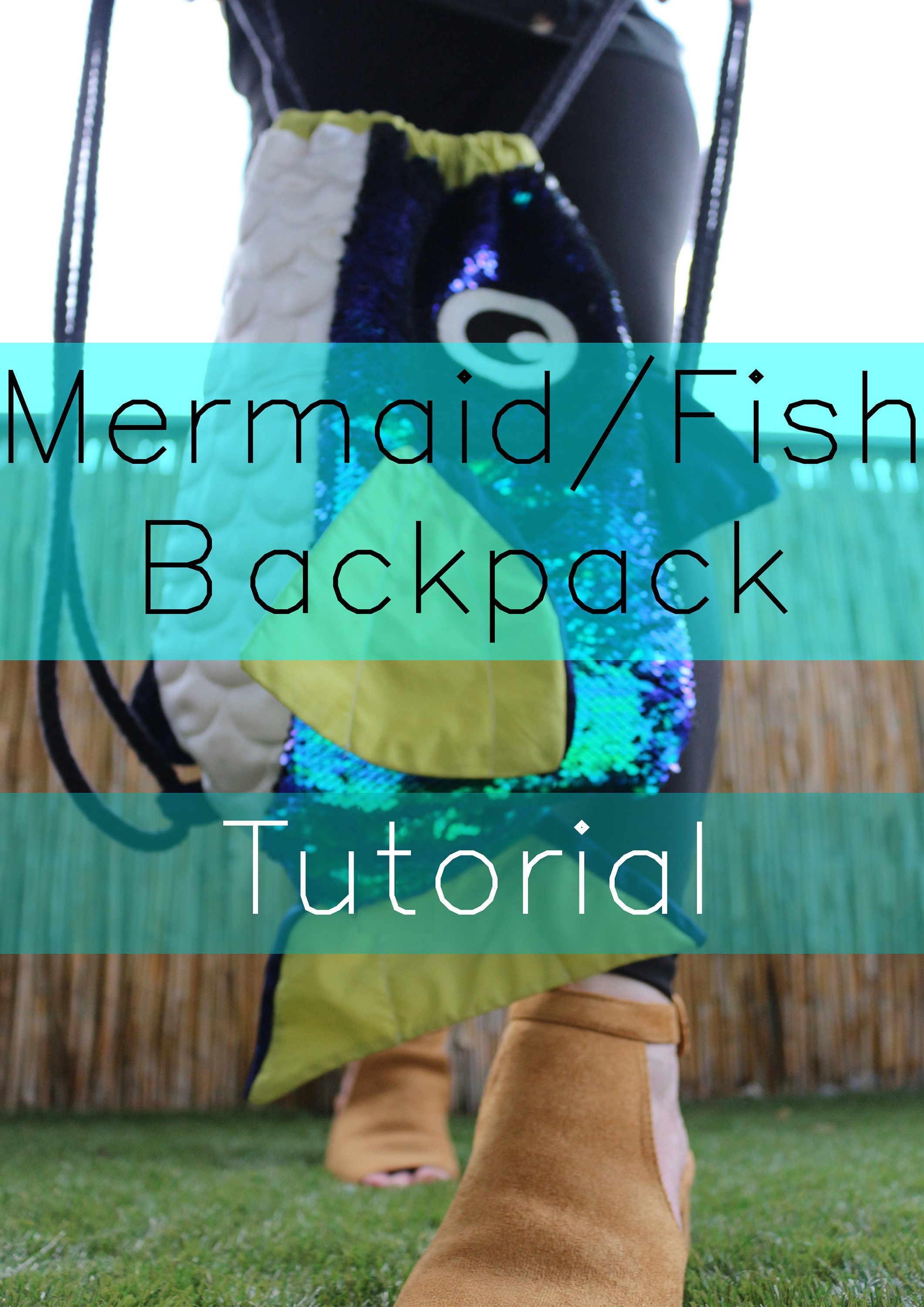 Mermaid/Fish Backpack Pattern - Etsy.de