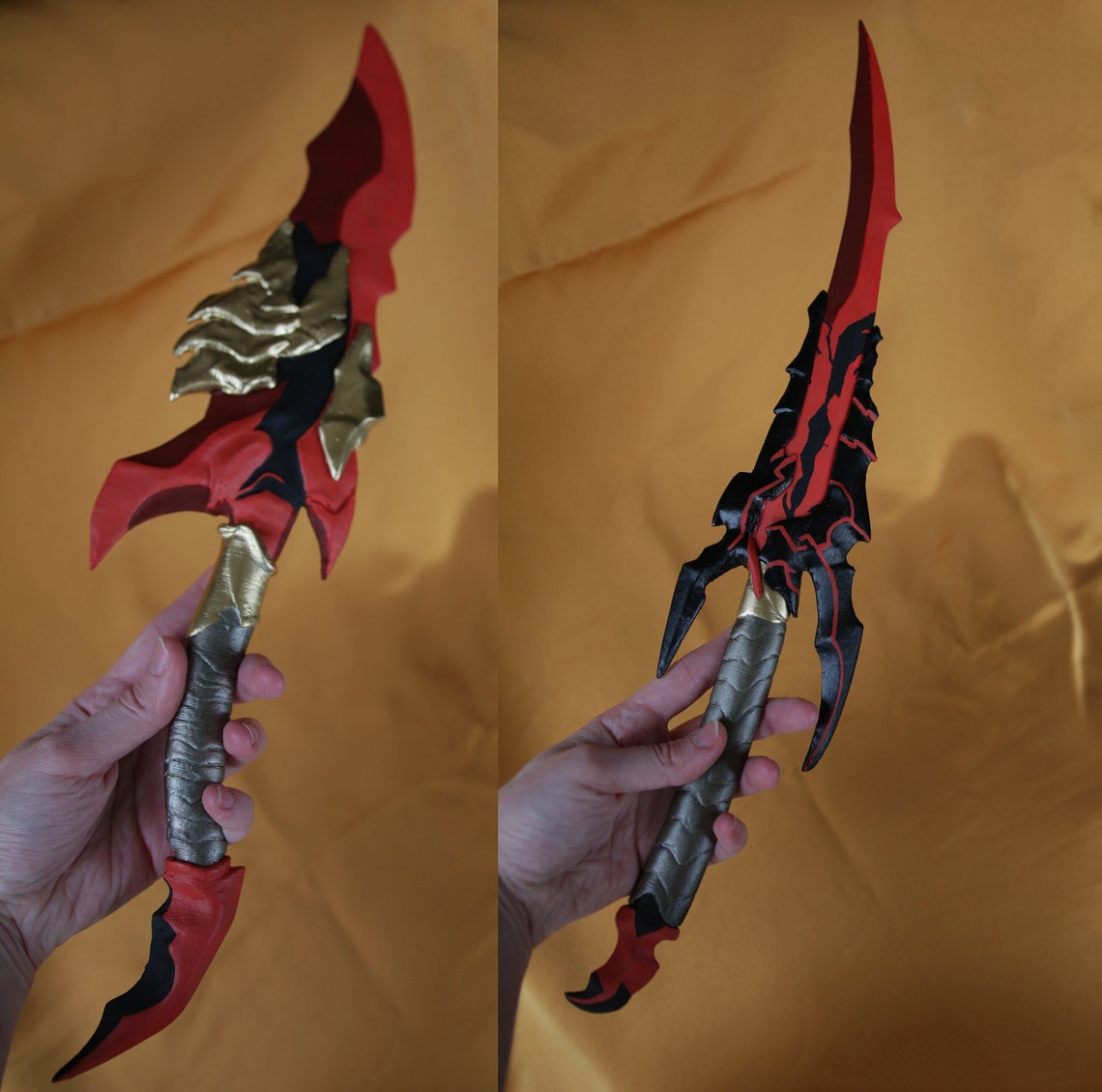 Kamish's Wrath Daggers - 3D Models and Lineart DIGITAL FILE - Etsy ...