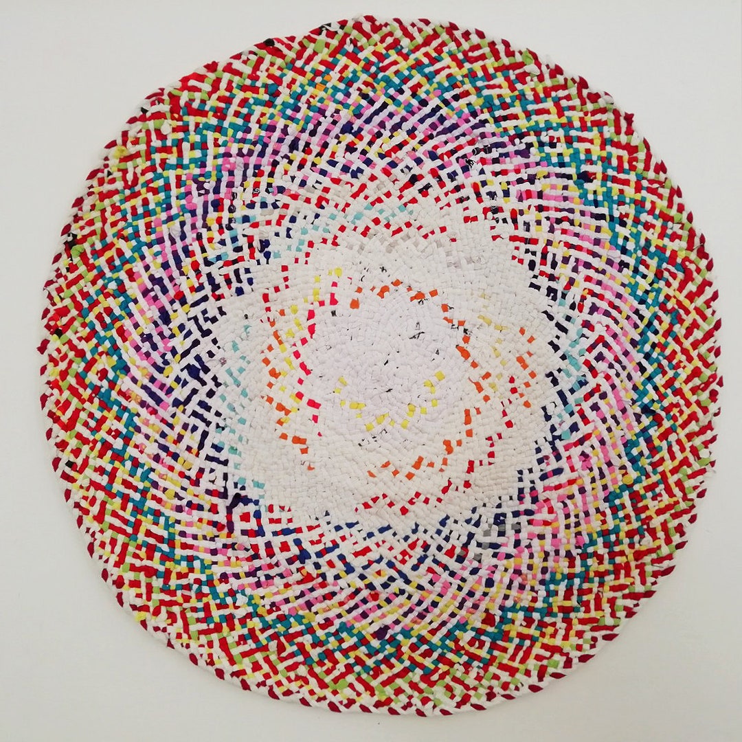 Mandala Like Textile Art From Used Garments - Etsy