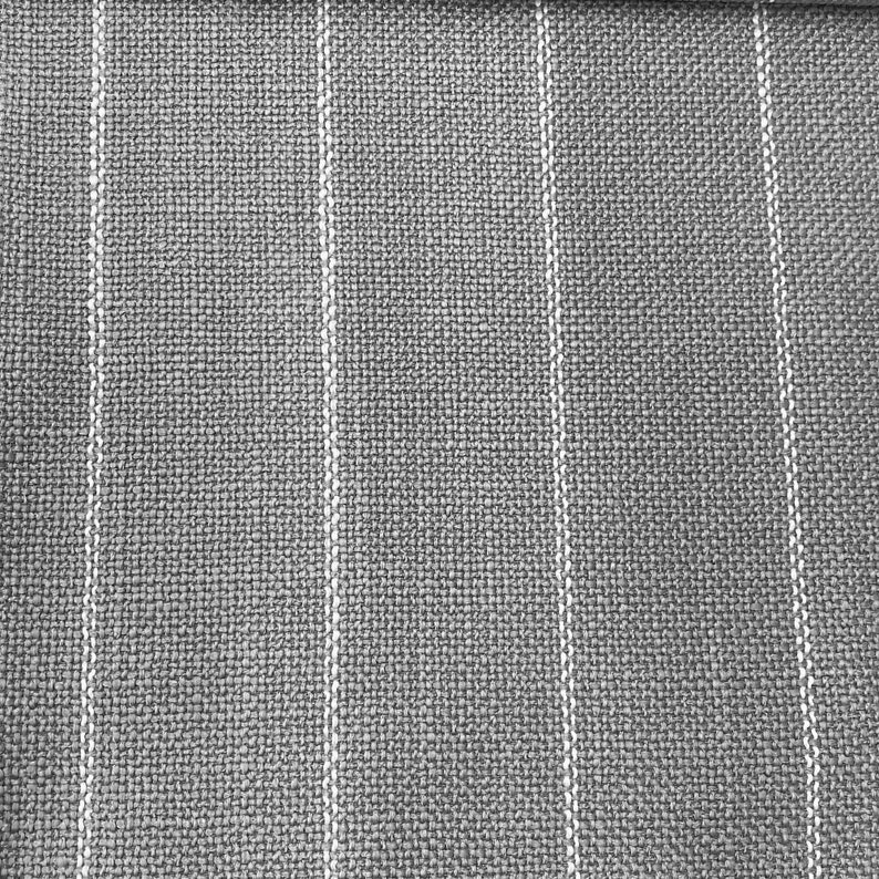 Lane Fabric | Striped Linen Blend - Etsy