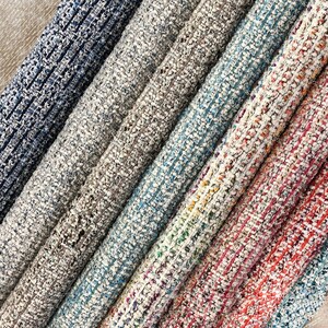 Cody Fabric | Multicolor Linen Look - Etsy