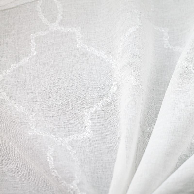 Embroidered Sheer Fabric - Etsy