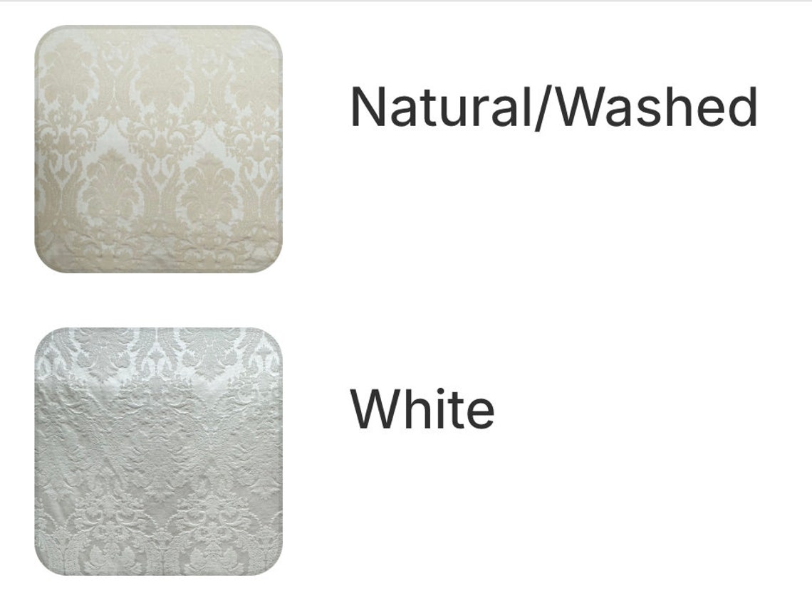 Lafayette Fabric | Embossed Damask Pattern Fabric | Drapery & Curtain ...