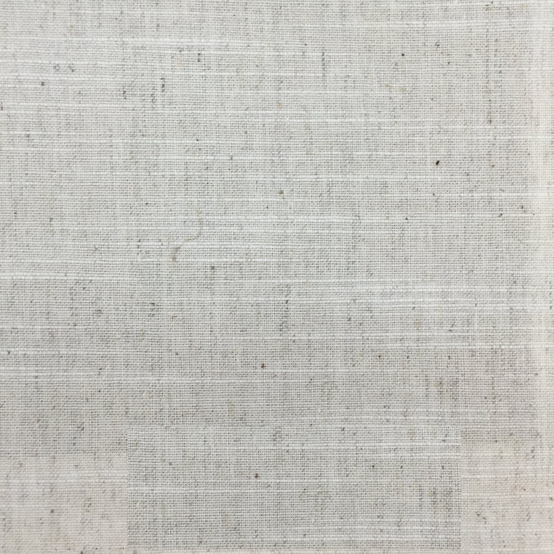 Gregory Fabric | Solid Linen Blend - Etsy
