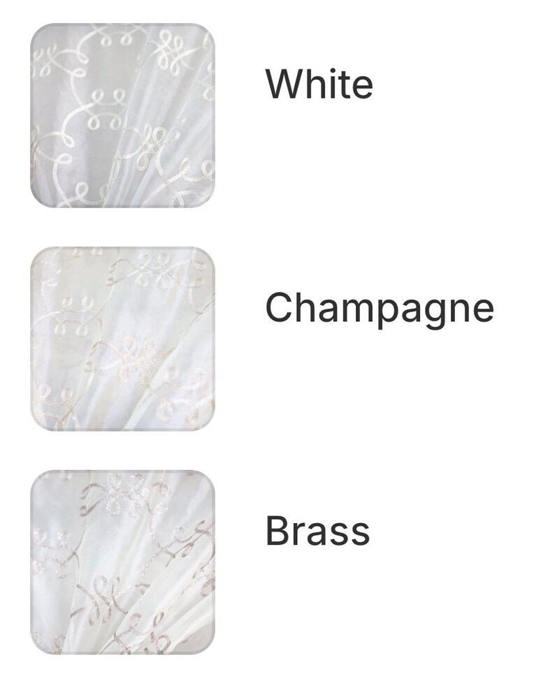 Uptown Fabric | Metallic Embroidered Sheer - Etsy