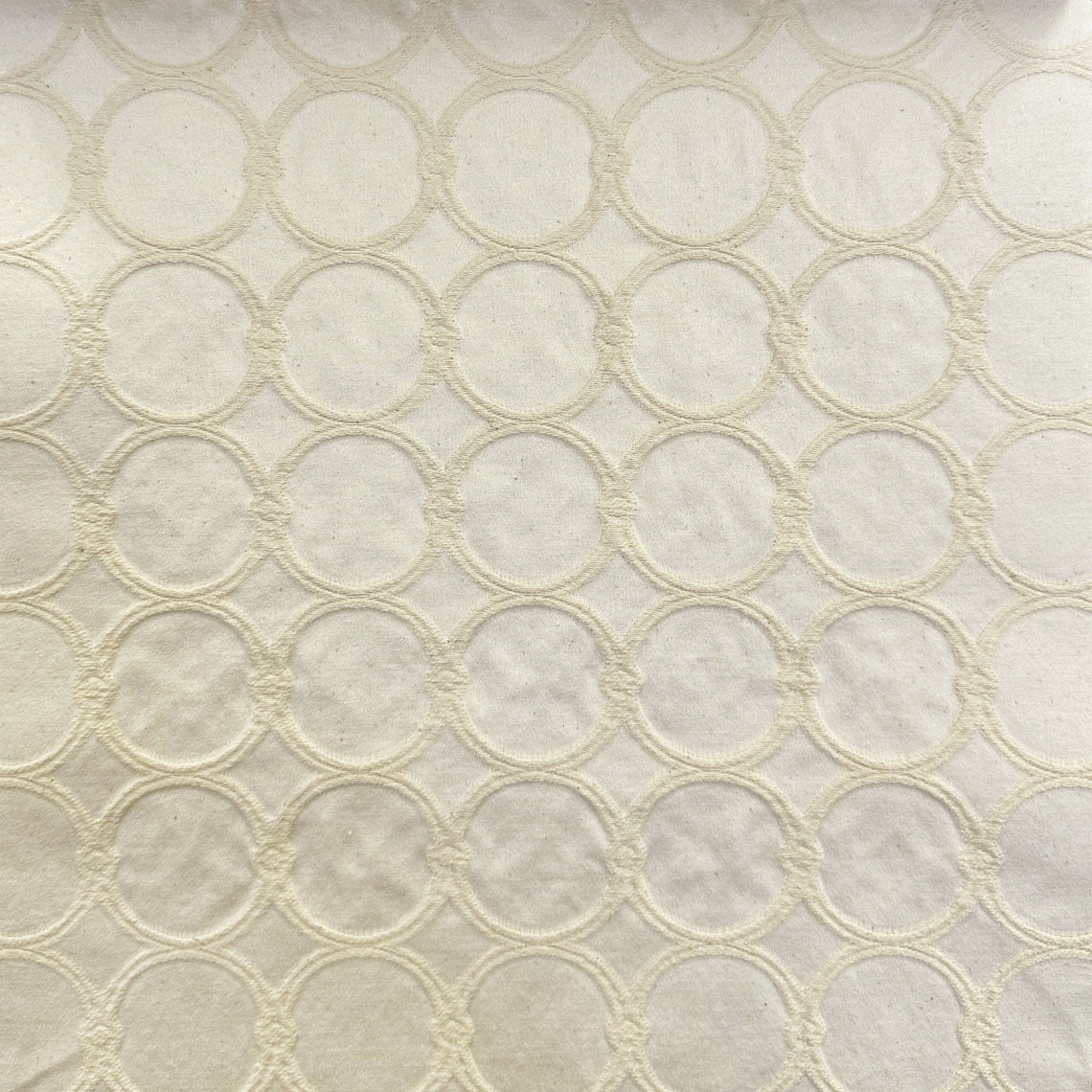 Bass Fabric | Embossed Circular Pattern Fabric | Drapery & Curtain ...