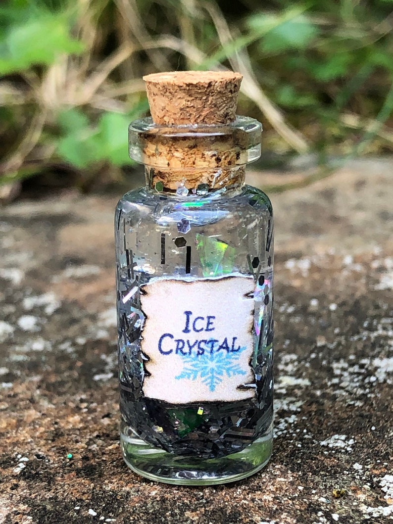 Ice Crystal Magic Potion Ice Princess Enchanted Spell | Etsy