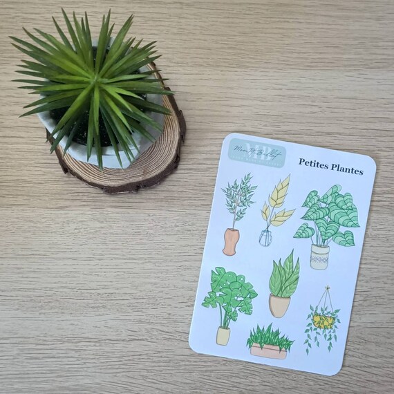 Stickers small Plants | Etsy