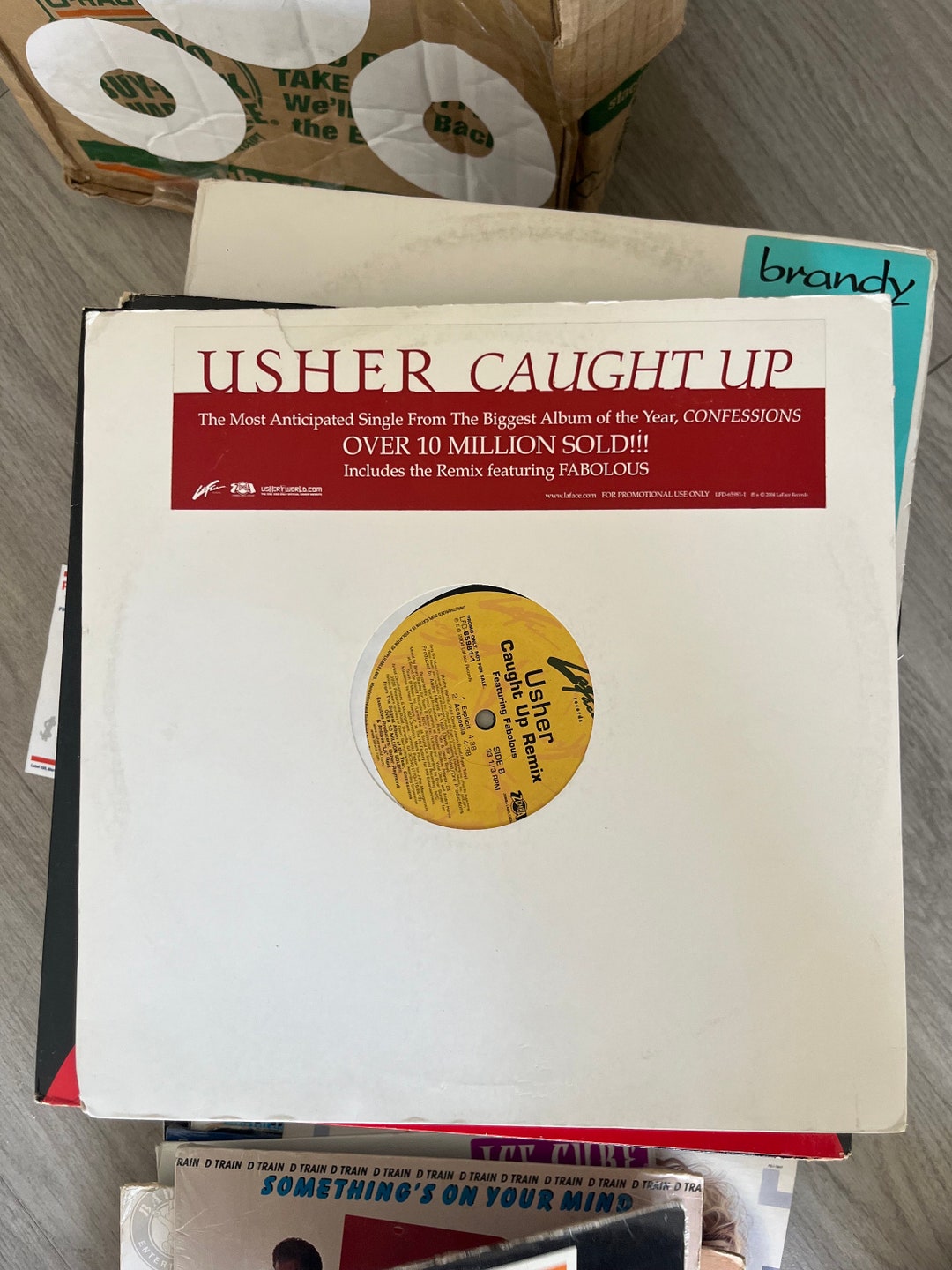 Usher Caught up Remix - Etsy
