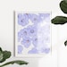 Violet Pansies Watercolor Wall Art Print - Etsy