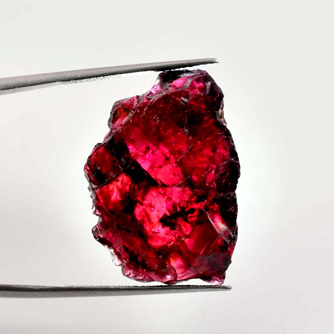 37.50 Ct Very Rare Natural Burmese Red Painite Rough Unheated Facet ...