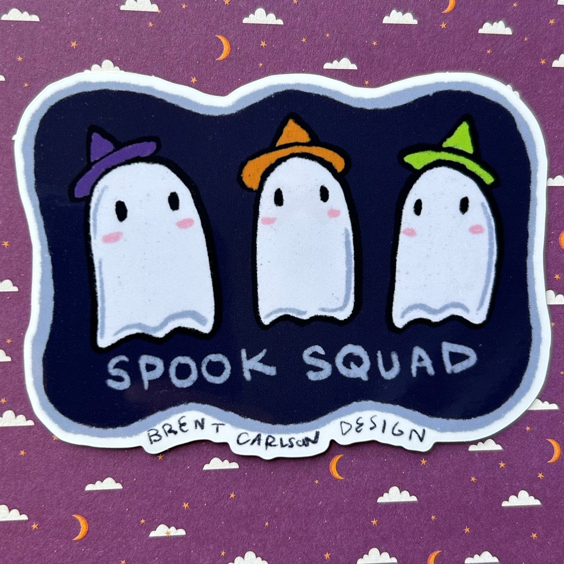 Spook Squad Vinyl Sticker - Etsy