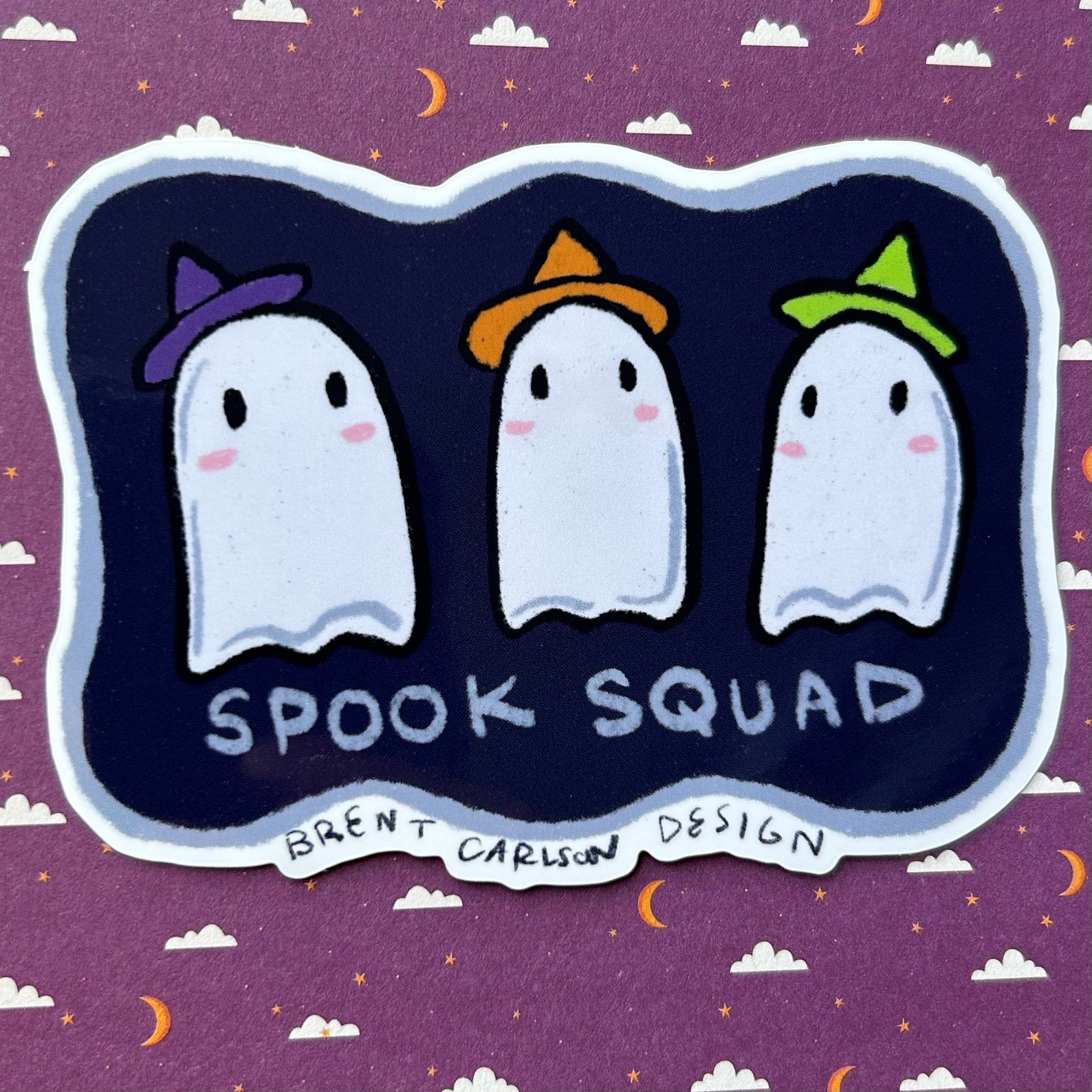 Spook Squad Vinyl Sticker - Etsy