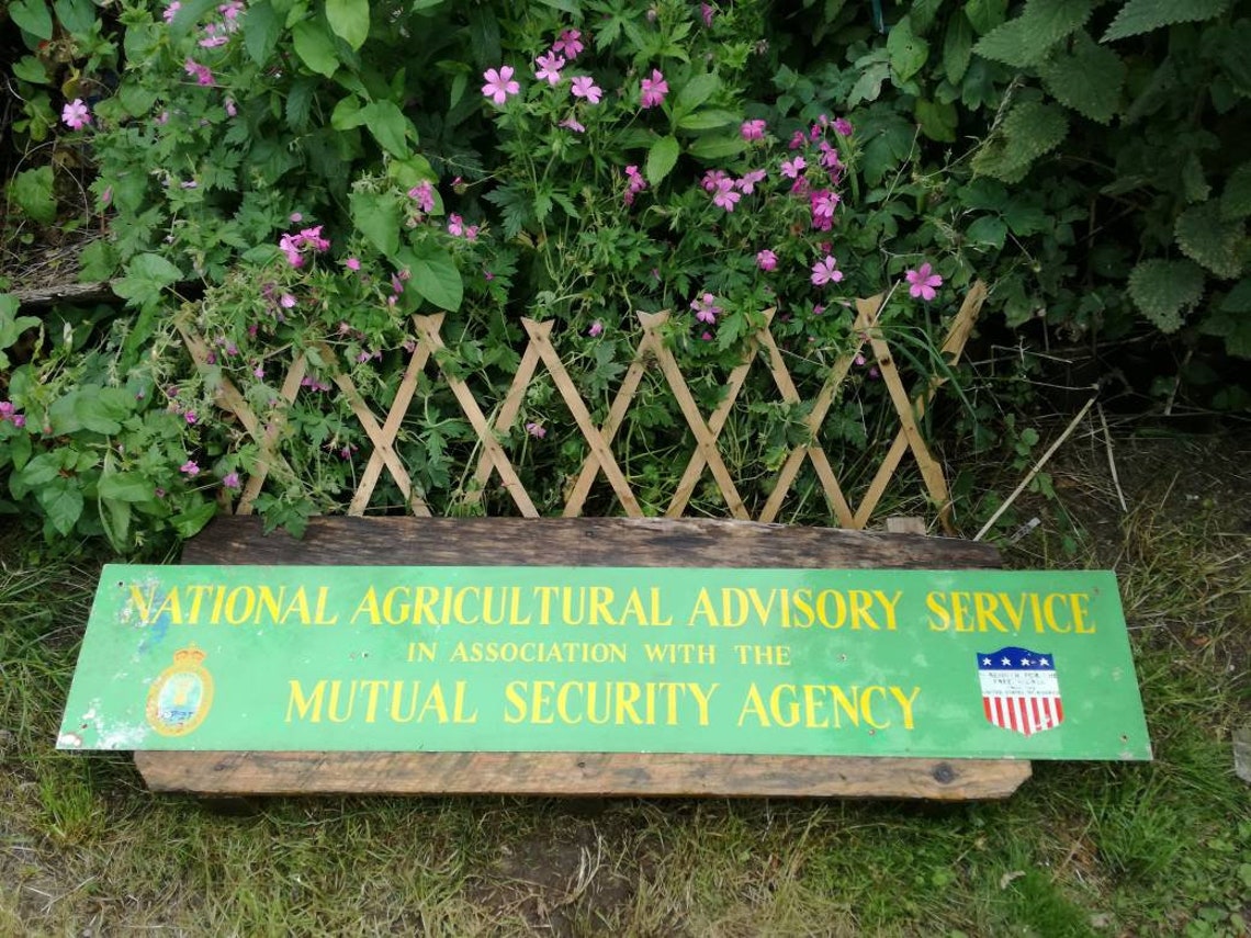1940s Vintage American Government Agency Metal Sign for - Etsy
