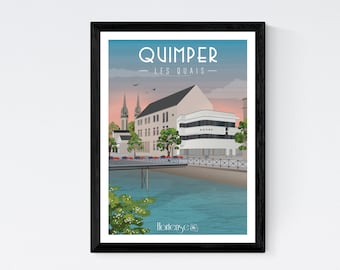 Quimper Poster - Etsy