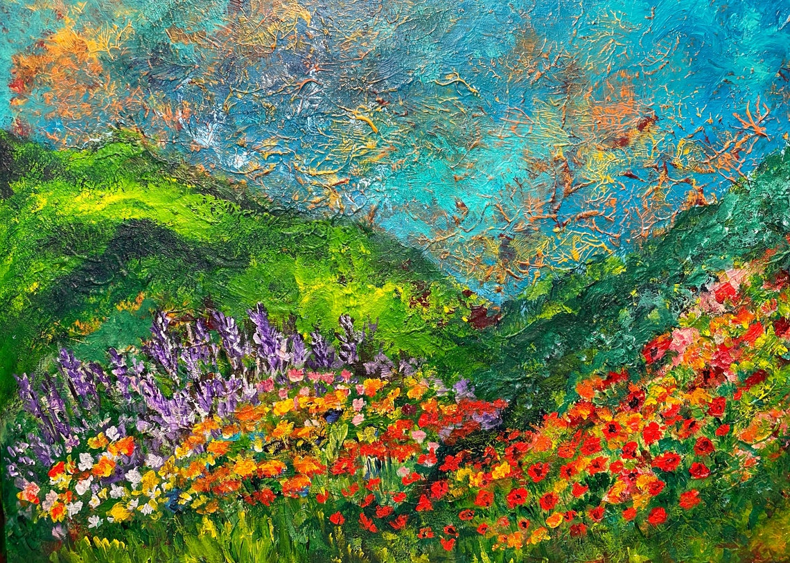 Meadows Limited Edition Print 8x10 Matted to 11x14 With Backing - Etsy