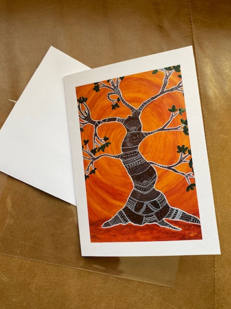 Tree of Life 5x7 Blank Card - Etsy