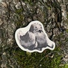 Georgie the Wizard Fox Spooky Season Stickers Vinyl Weatherproof ...