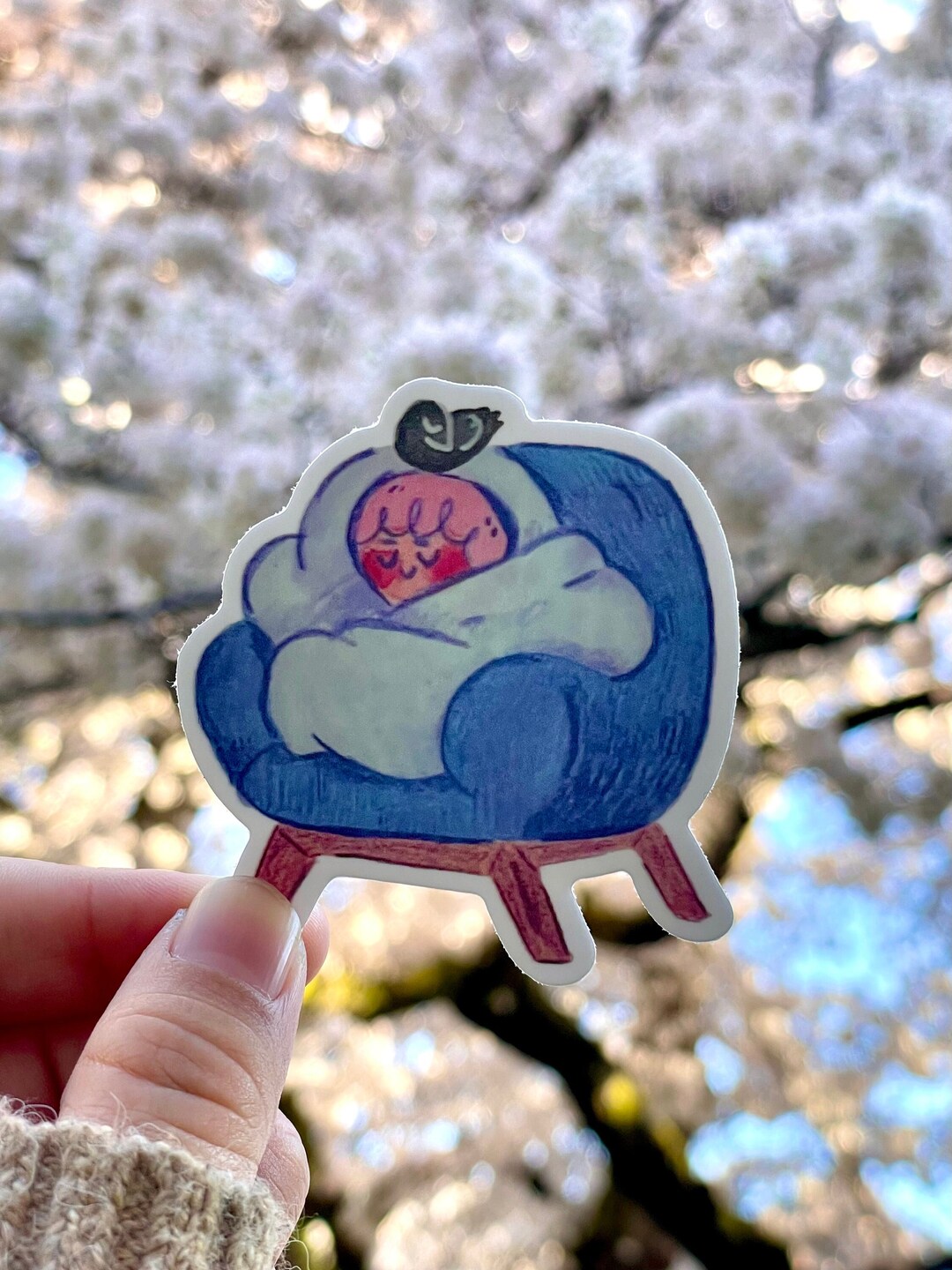 Cozy Hazel Weatherproof Vinyl Sticker Decal - Etsy