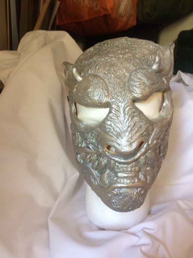 Latex Silver Mask - Etsy