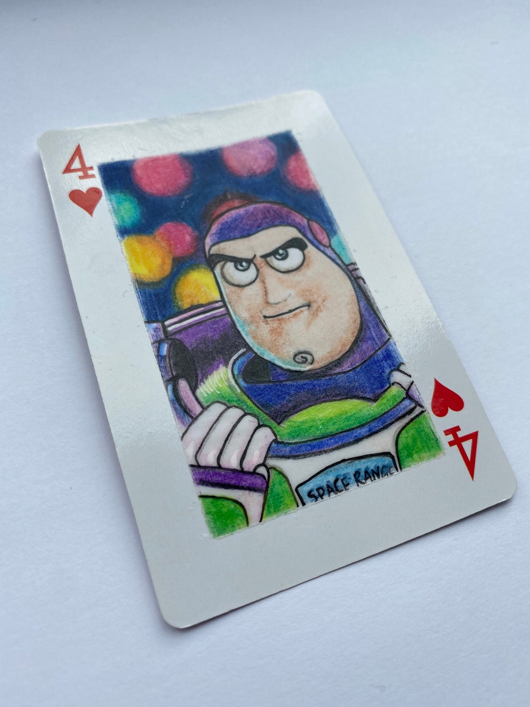 CUSTOM Hand Drawn Playing Card - Etsy