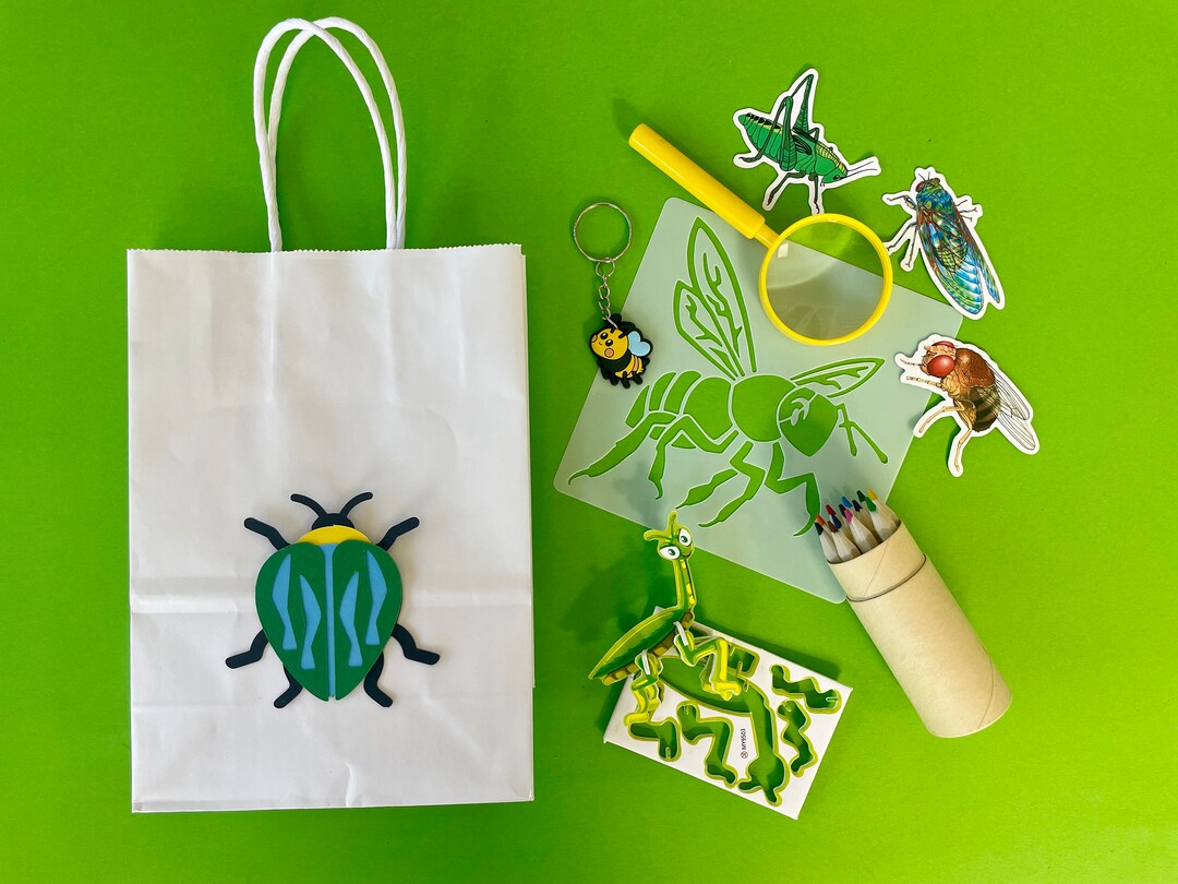 9 Piece Bug Party Bag Pre Filled Party Favour Bug Party Favour Bag ...