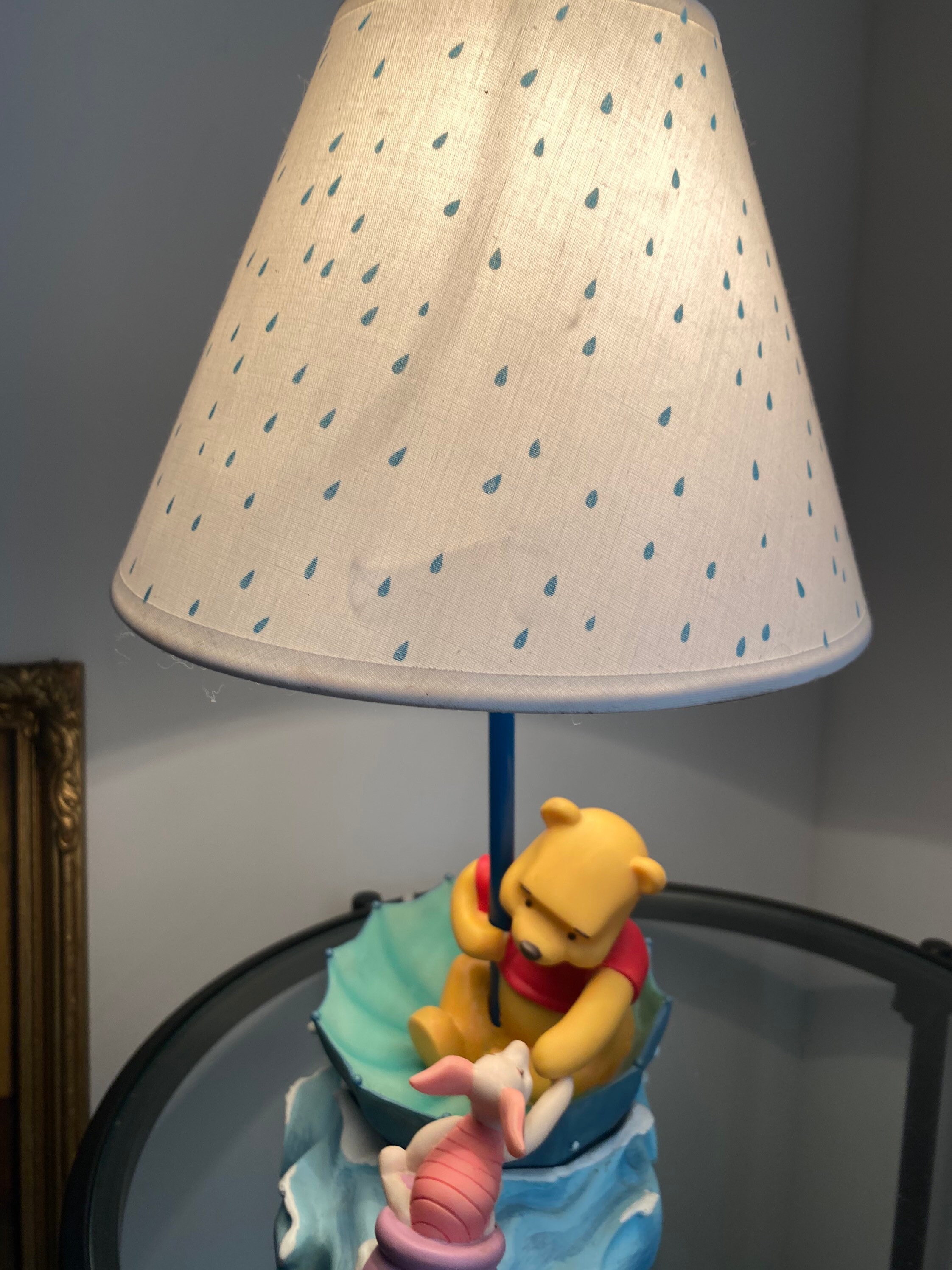Vintage Winnie the Pooh Lamp Winnie the Pooh and Piglet | Etsy