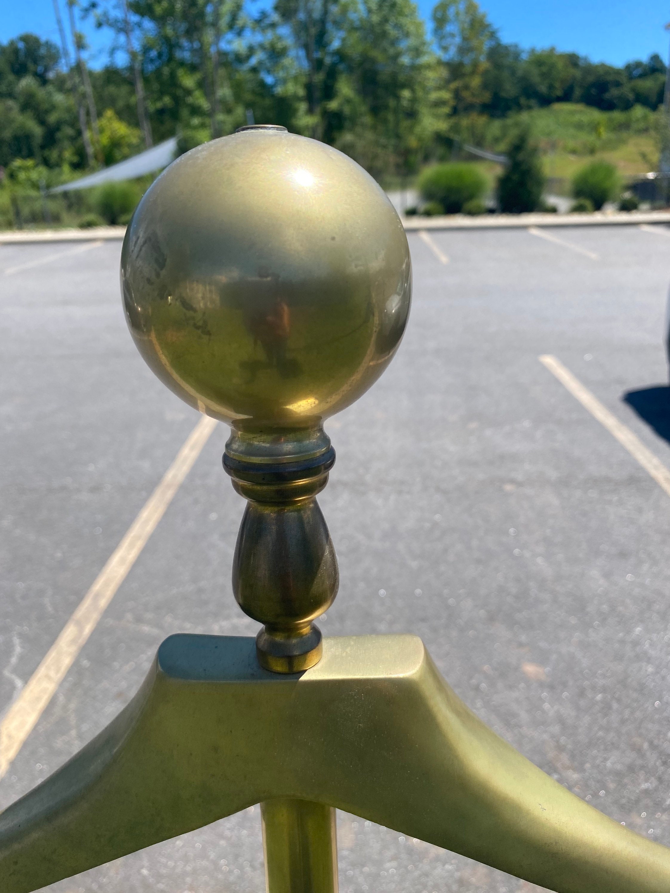 Vintage Gentlemens Valet Brass Gentlemens Butler Stand - Etsy