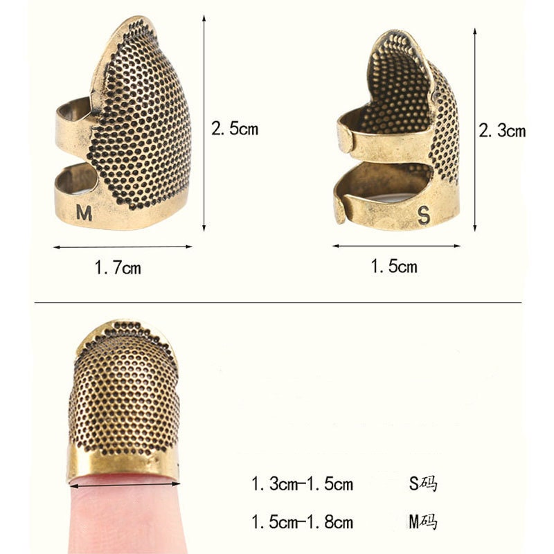 Sewing Thimble Finger Protector Retro Handwork Sewing - Etsy