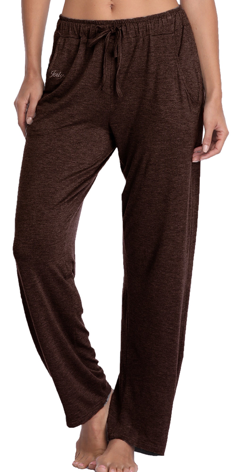 Dark Brown Yoga Pants