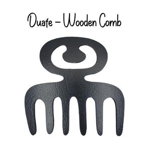 Duafe Adinkra Wall Art: Afrocentric Feminine Symbol, Wooden Decor - Etsy