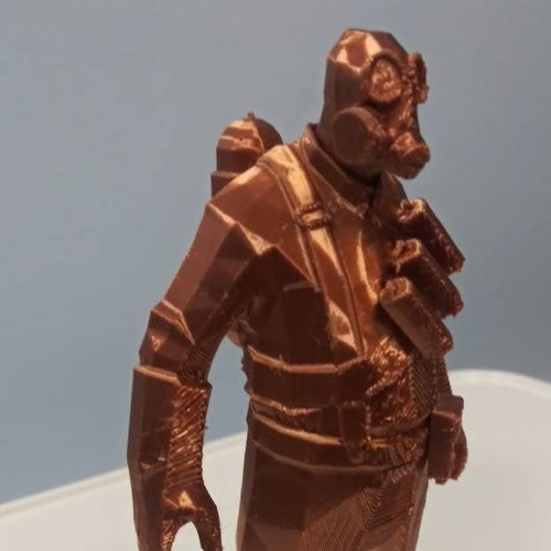 The Pyro Team Fortress 2 TF2 3D Printed Model Copper - Etsy