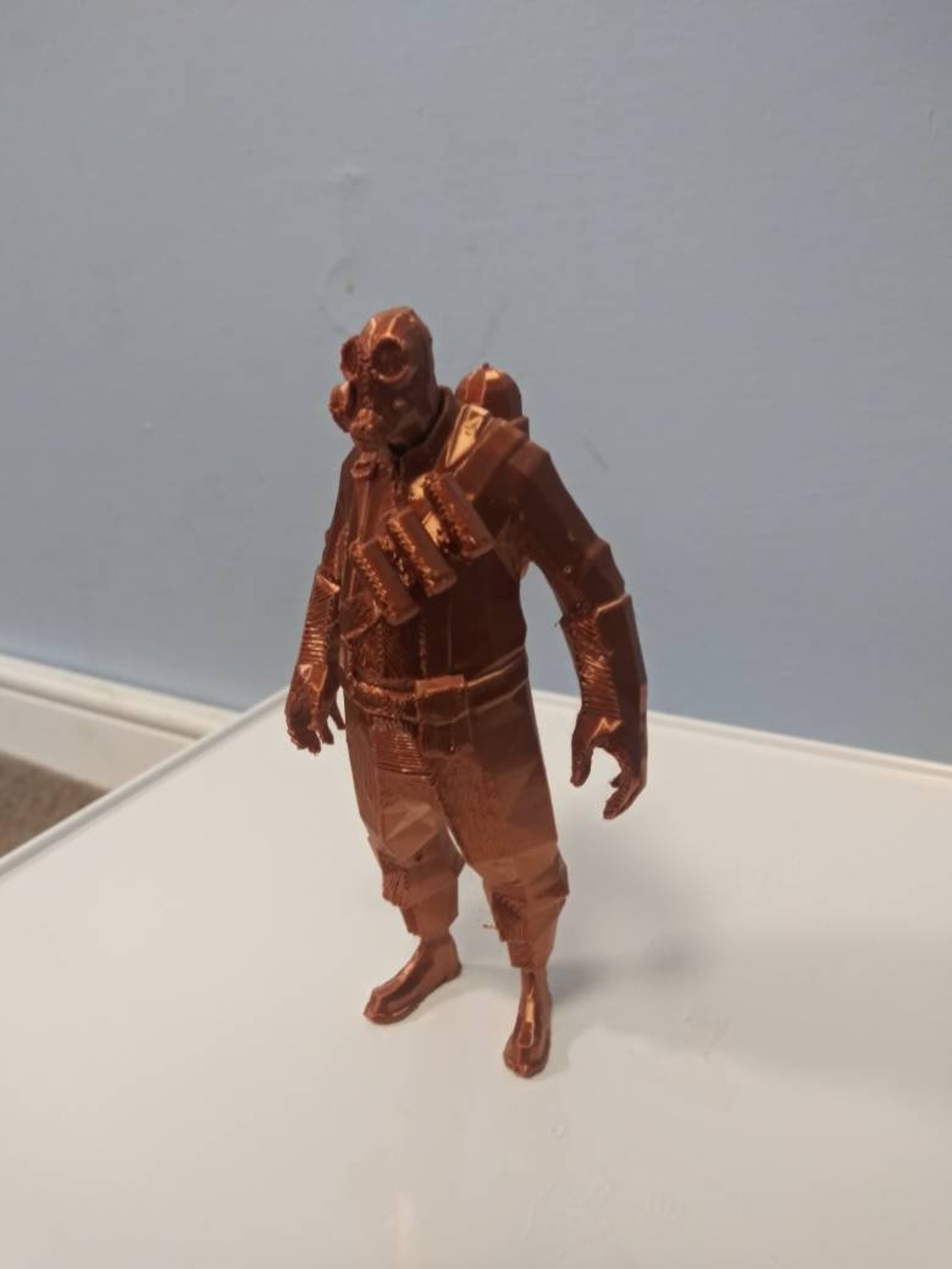 The Pyro Team Fortress 2 TF2 3D Printed Model Copper | Etsy