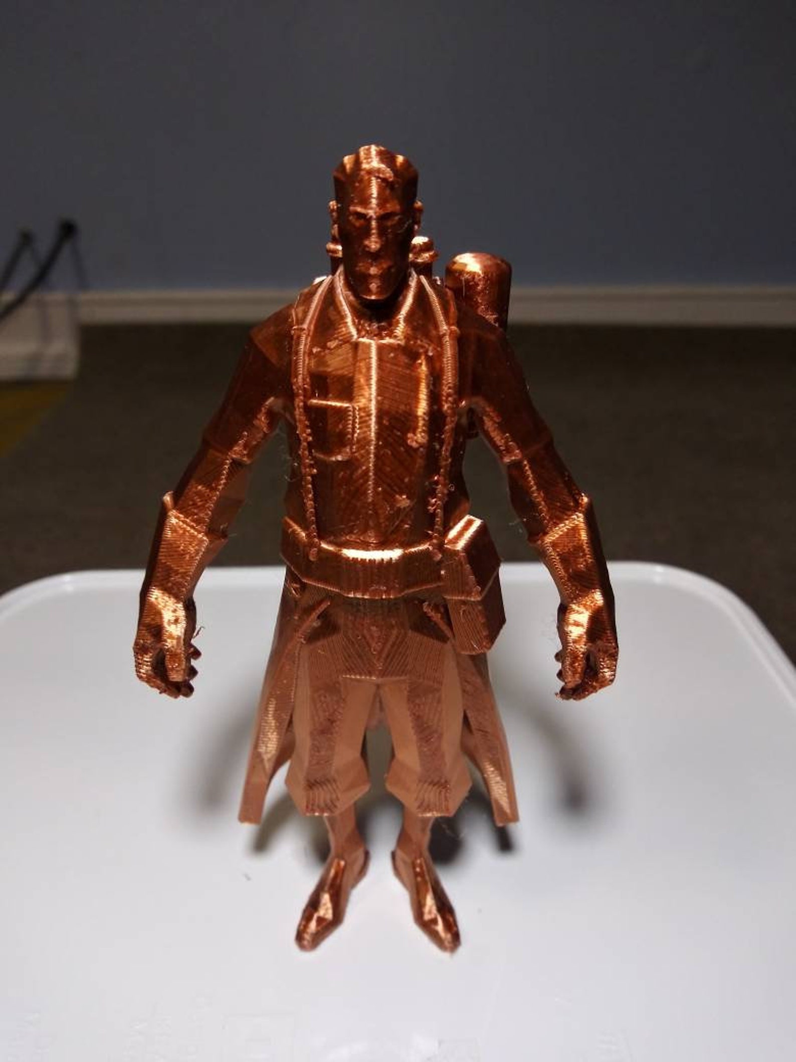 Medic Team Fortress 2 Figure 3D Printed Copper PLA TF2 Gamer | Etsy
