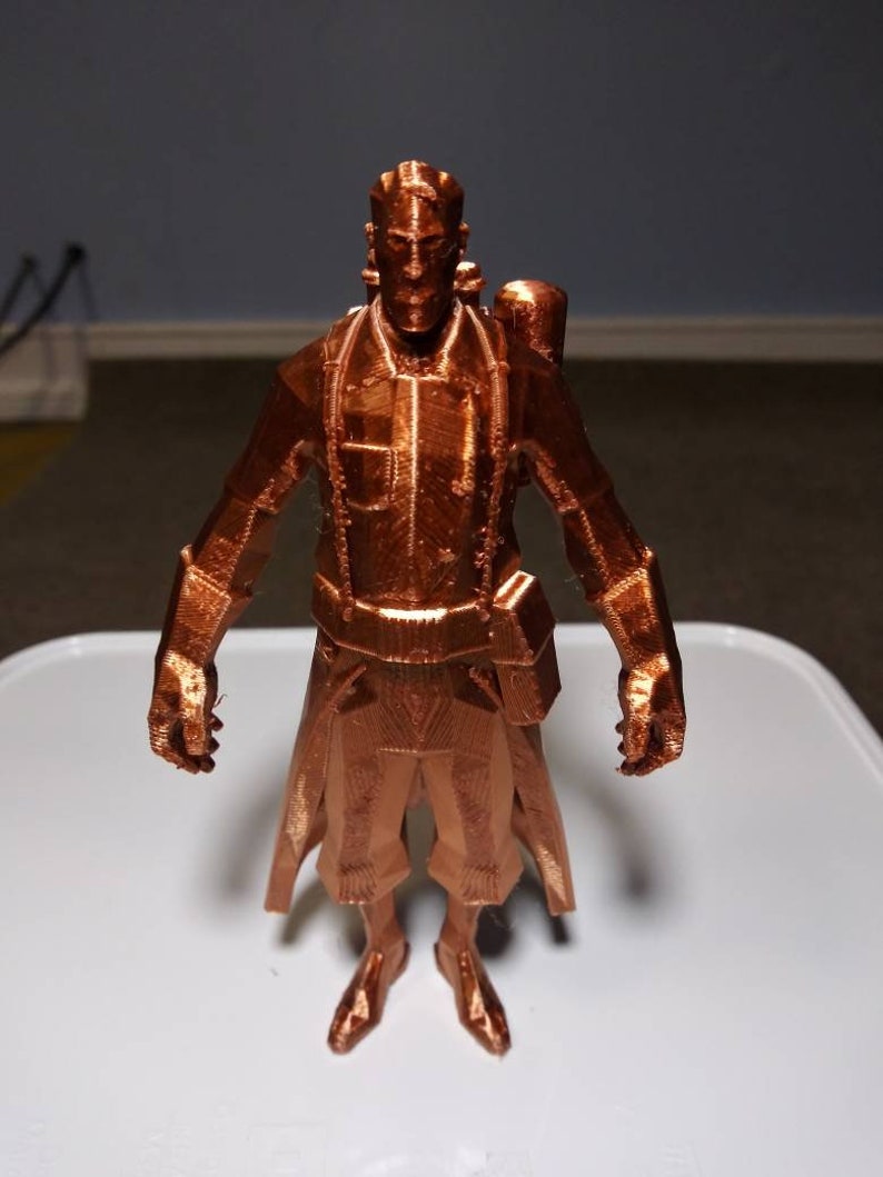 Medic Team Fortress 2 Figure 3D Printed Copper PLA TF2 Gamer - Etsy