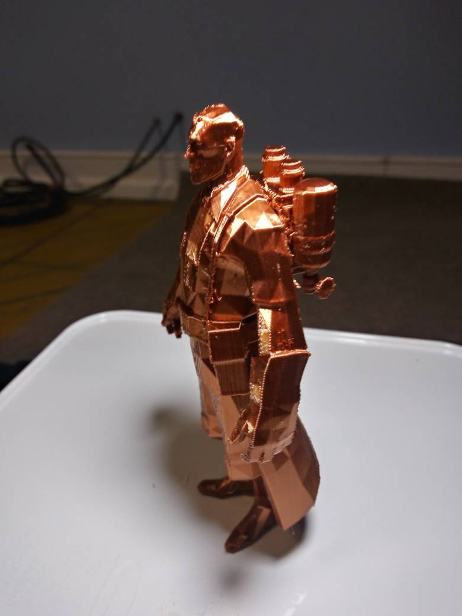 Medic Team Fortress 2 Figure 3D Printed Copper PLA TF2 Gamer - Etsy