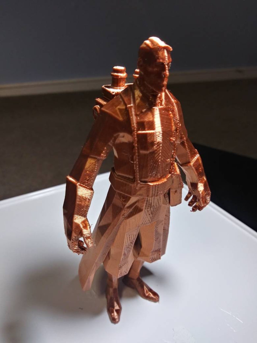 Medic - Team Fortress 2 Figure 3D Printed Copper PLA TF2 Gamer ...