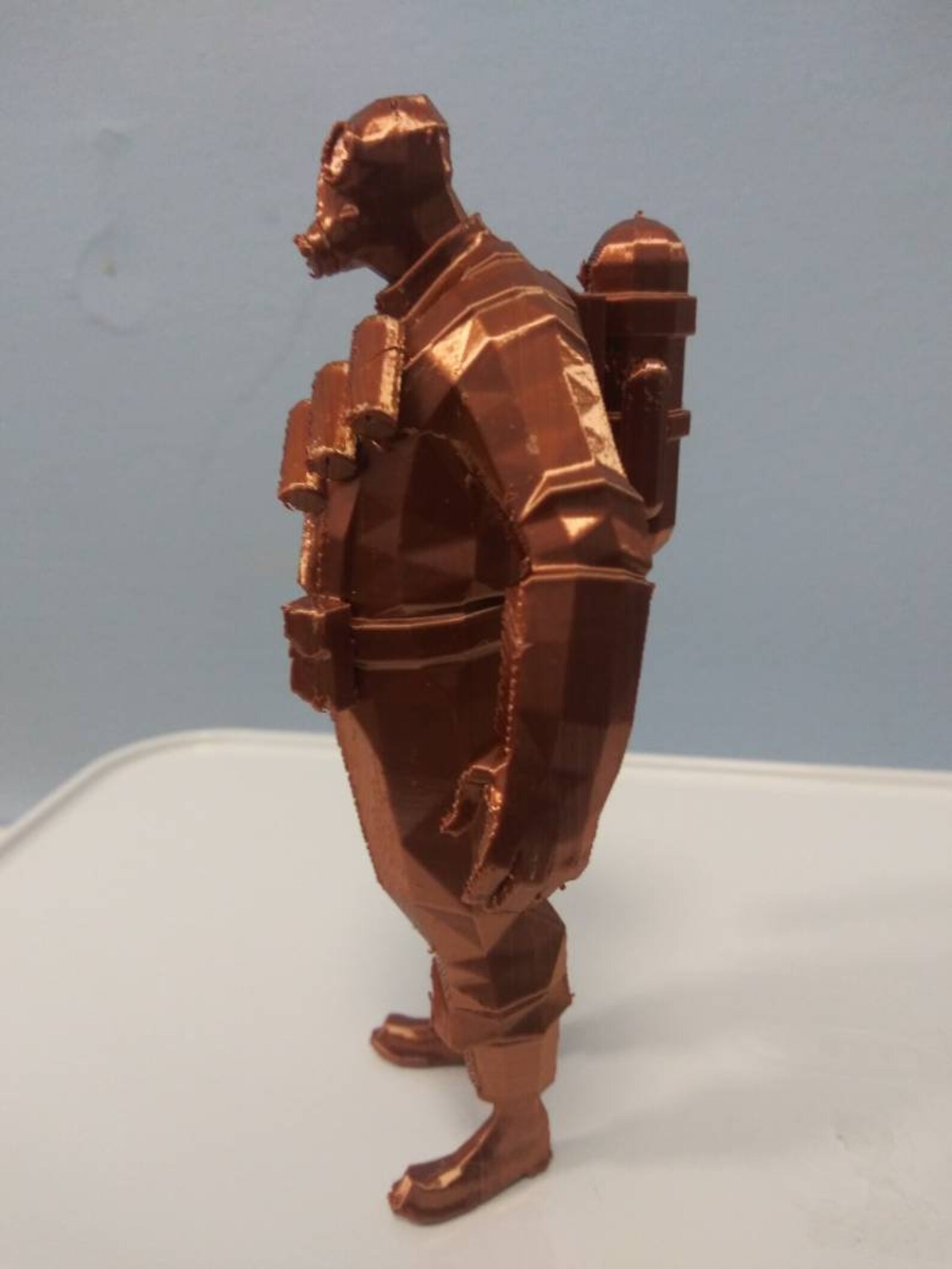 The Pyro Team Fortress 2 TF2 3D Printed Model Copper | Etsy