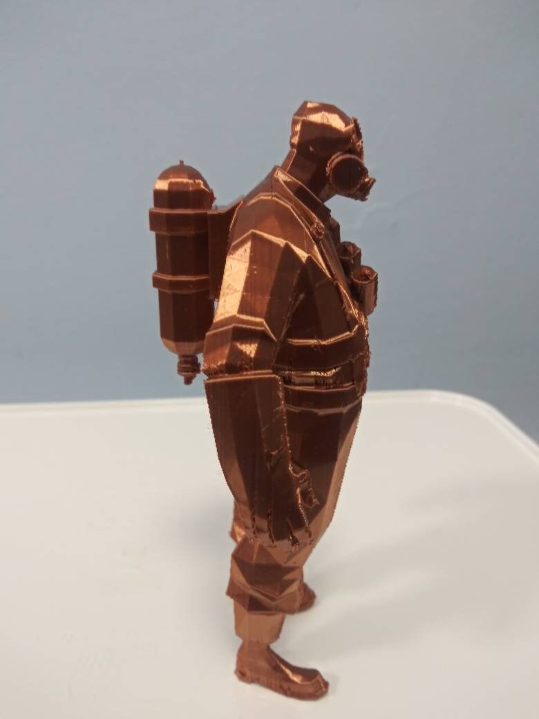 The Pyro Team Fortress 2 TF2 3D Printed Model Copper - Etsy Canada