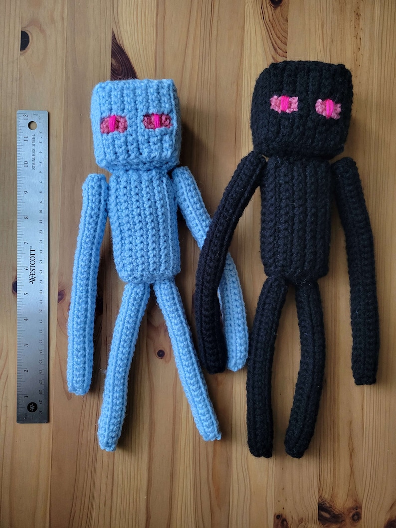 Minecraft Enderman Crochet Pattern • Cute Amigurumi Plush • PDF Digital ...