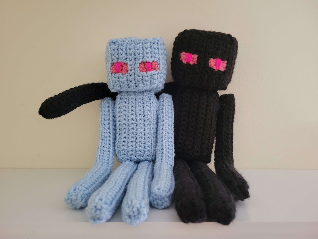 Minecraft Enderman Crochet Pattern • Cute Amigurumi Plush • PDF Digital ...